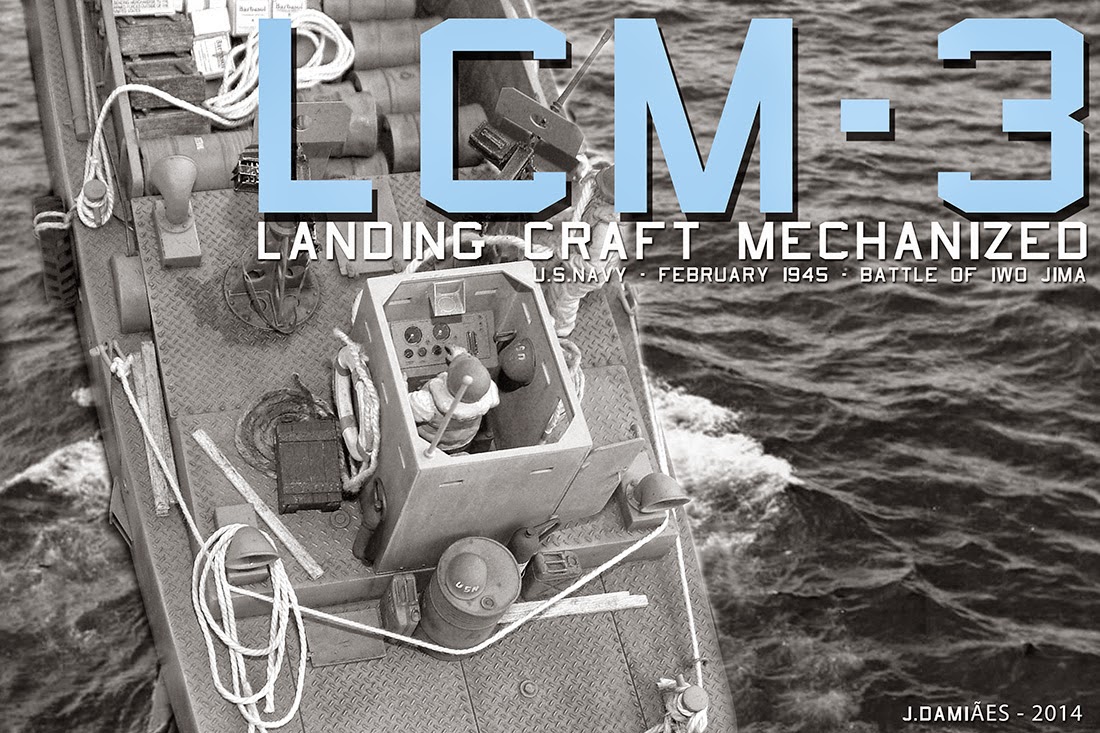 SAMOUCO INSCALE: LCM 3 - Landing Craft Mechanized - 1/35