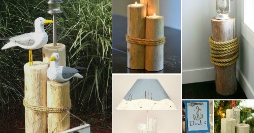 Nautical Piling Decor Ideas for Inside & Outdoors