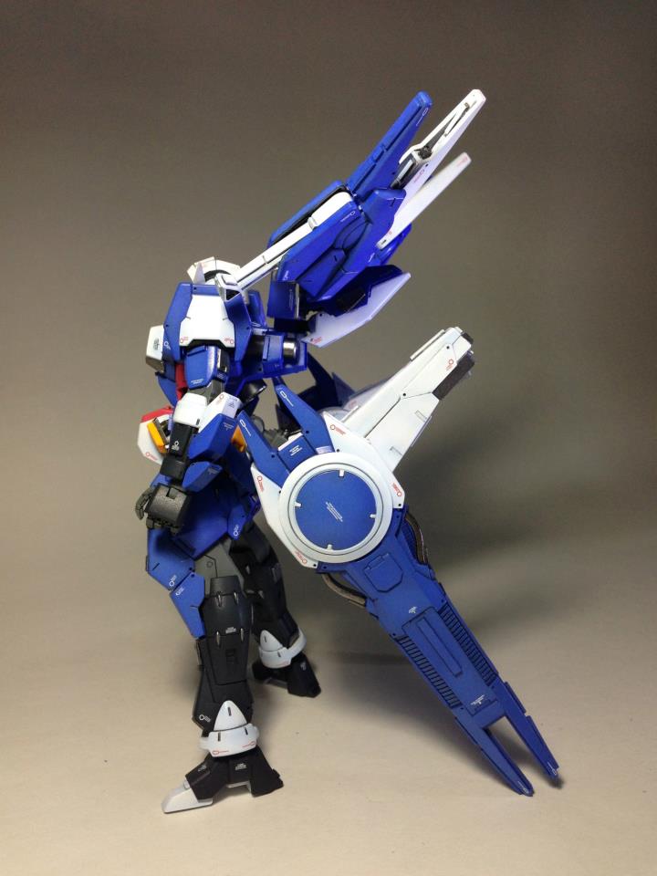 HG 1/144 Gundam AGE-1 Spallow with Artemis Custom Build