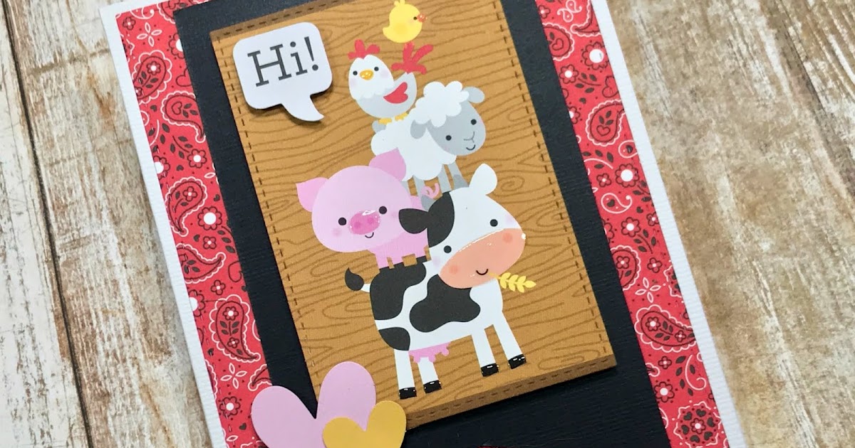 10 Cards Doodlebug Down on the Farm | The Scrappy Fox