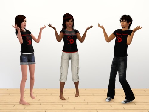 FOR MY SIMS: Argument Pose Pack