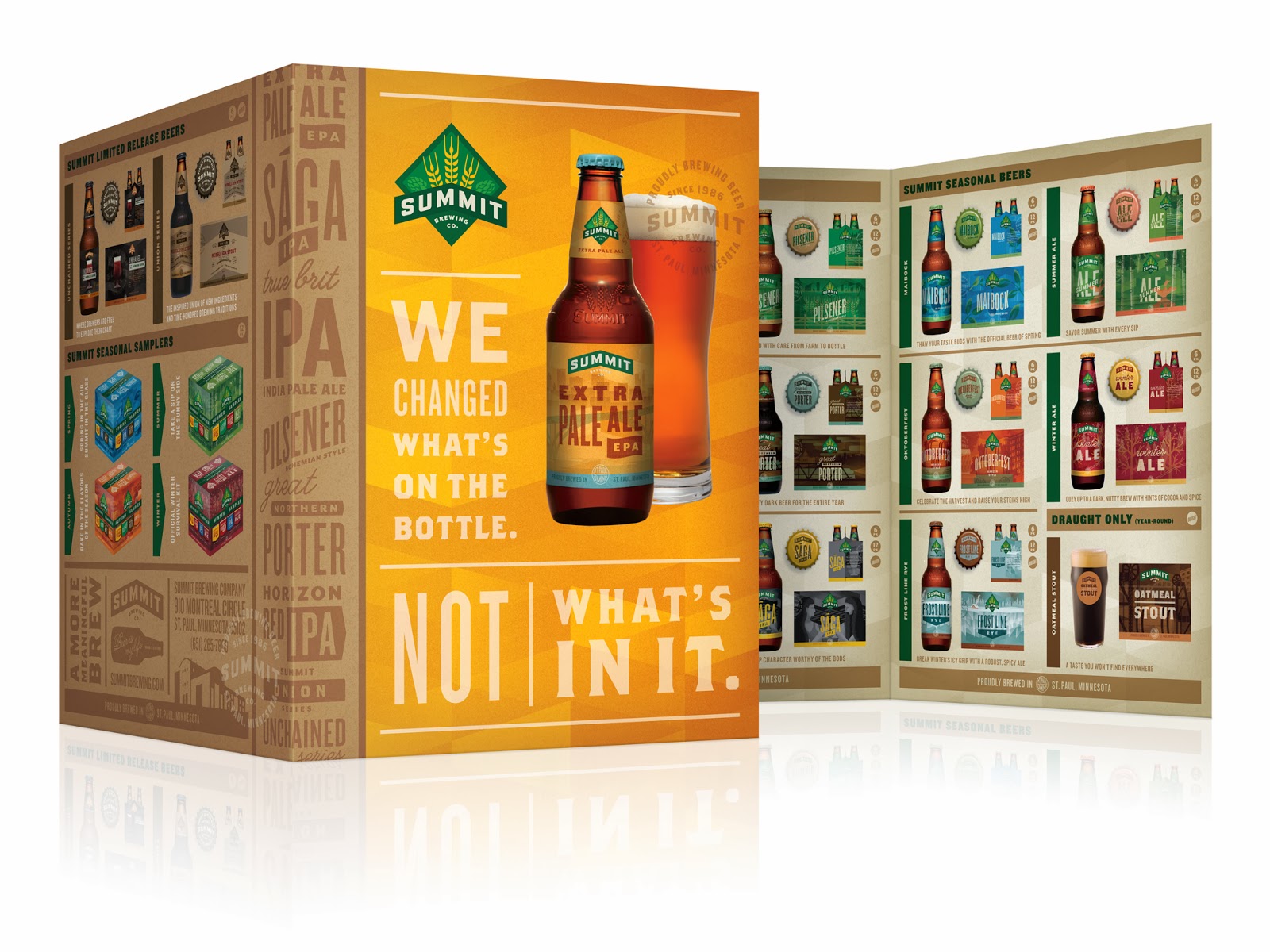 Summit Brewing Company Redesigned – Packaging Of The World