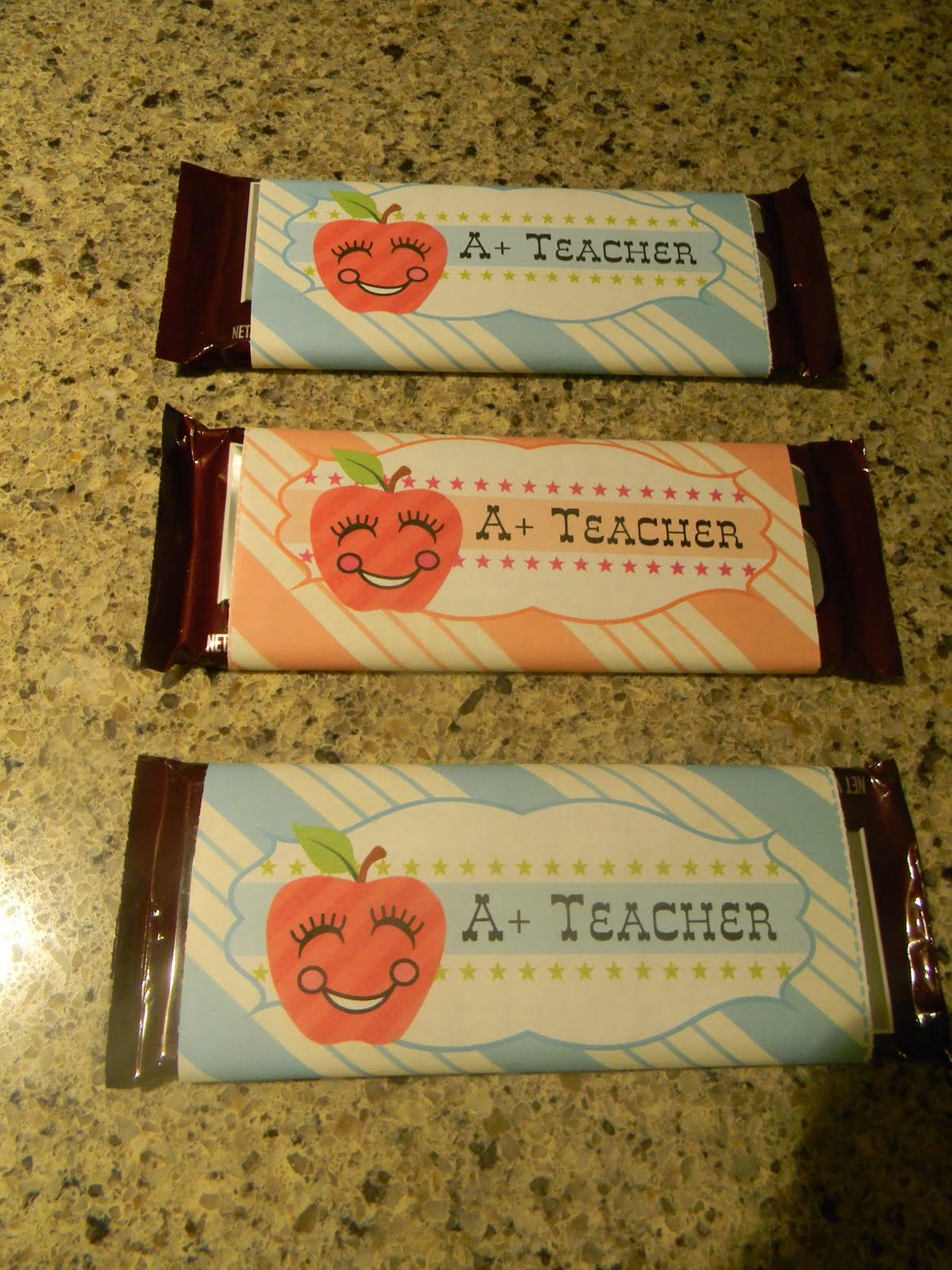 Simply Crafty: Chocolate Bars - Teacher Appreciation