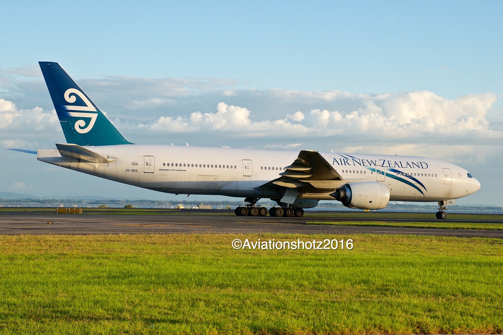 Aviationshotz Air New Zealand B777 200er Zk Okg