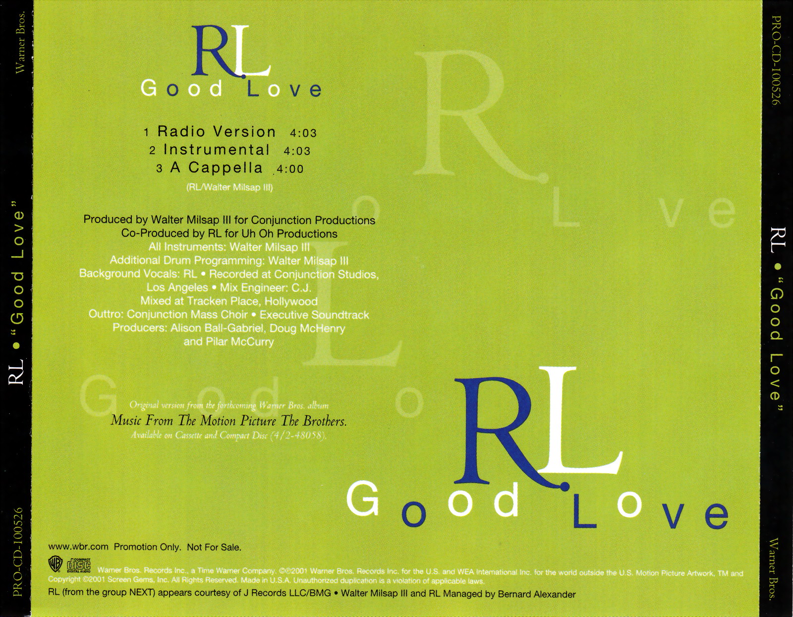 highest level of music: RL - Good Love (The Brothers Soundtrack)-Promo ...
