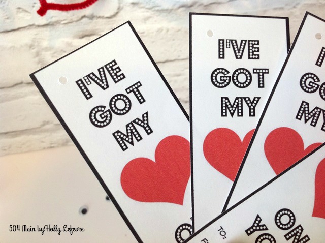 504 Main by Holly Lefevre: Printable Bookmarks Valentines: I've Got My ...