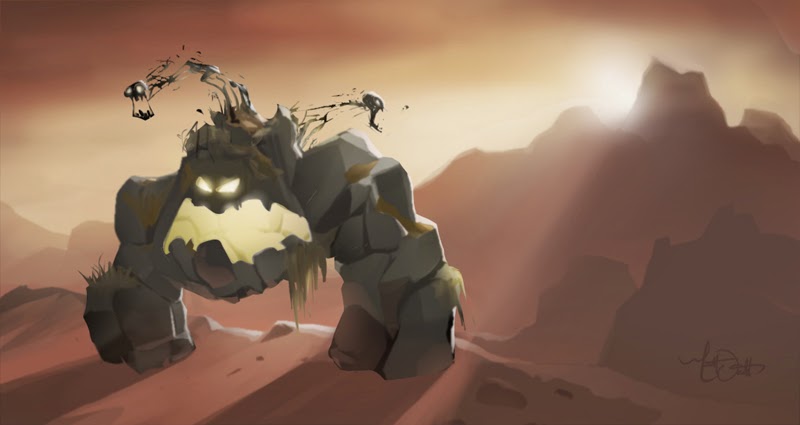Rock Monster Art