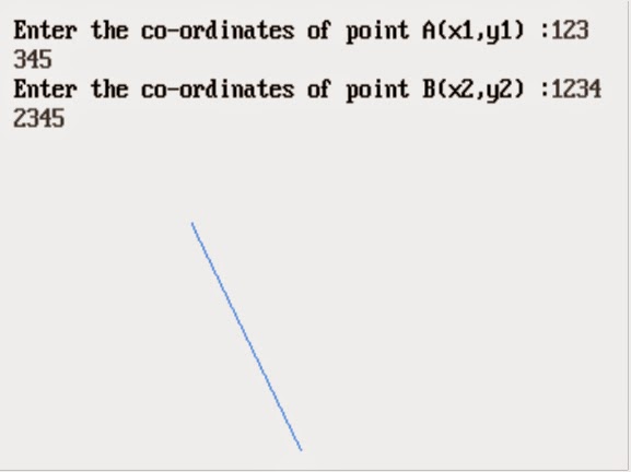 It Practicals Program For Line Drawing Using Dda Algorithm