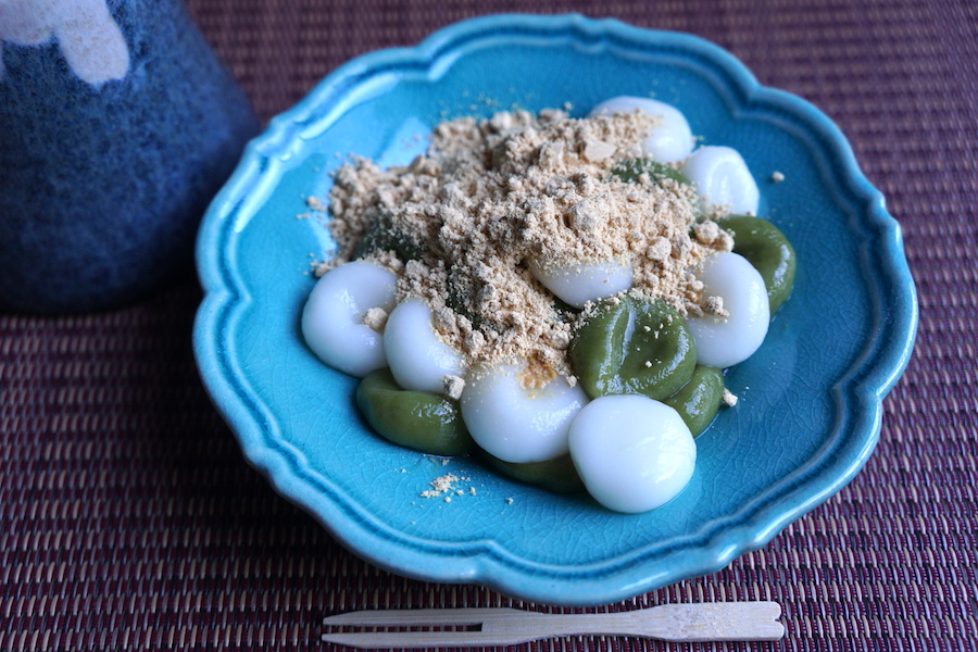 Shiratama-Dango with Kinako