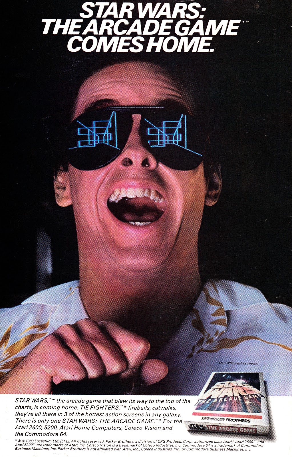 STARLOGGED - GEEK MEDIA AGAIN: 1984: STAR WARS VIDEO GAME ADVERT