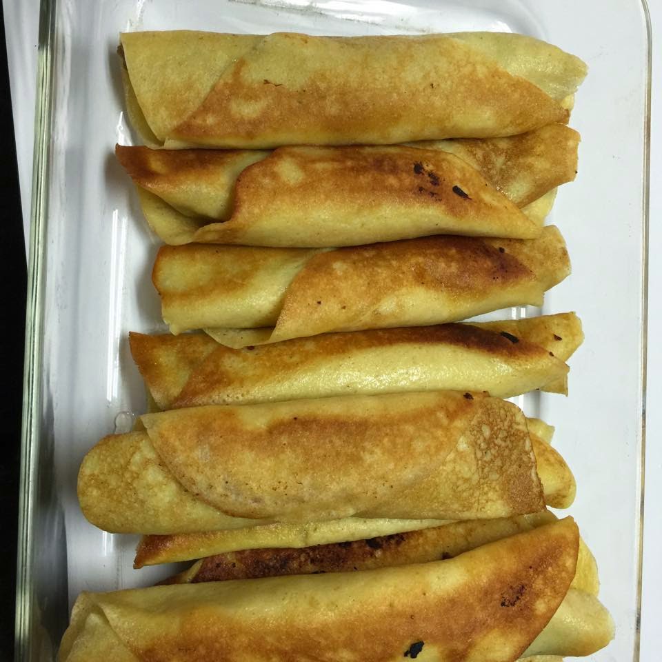 The Warrior Kitchen: Sausage Blinchiki