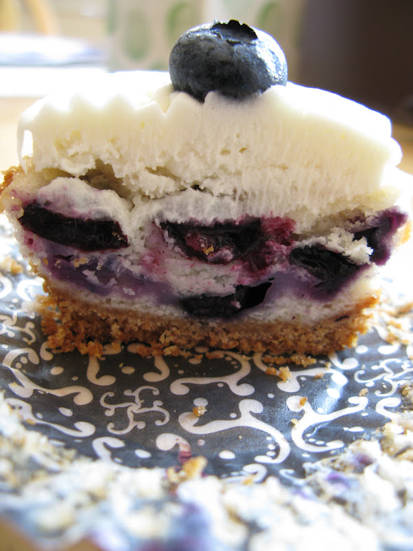 Blueberry Cheesecake Cupcakes