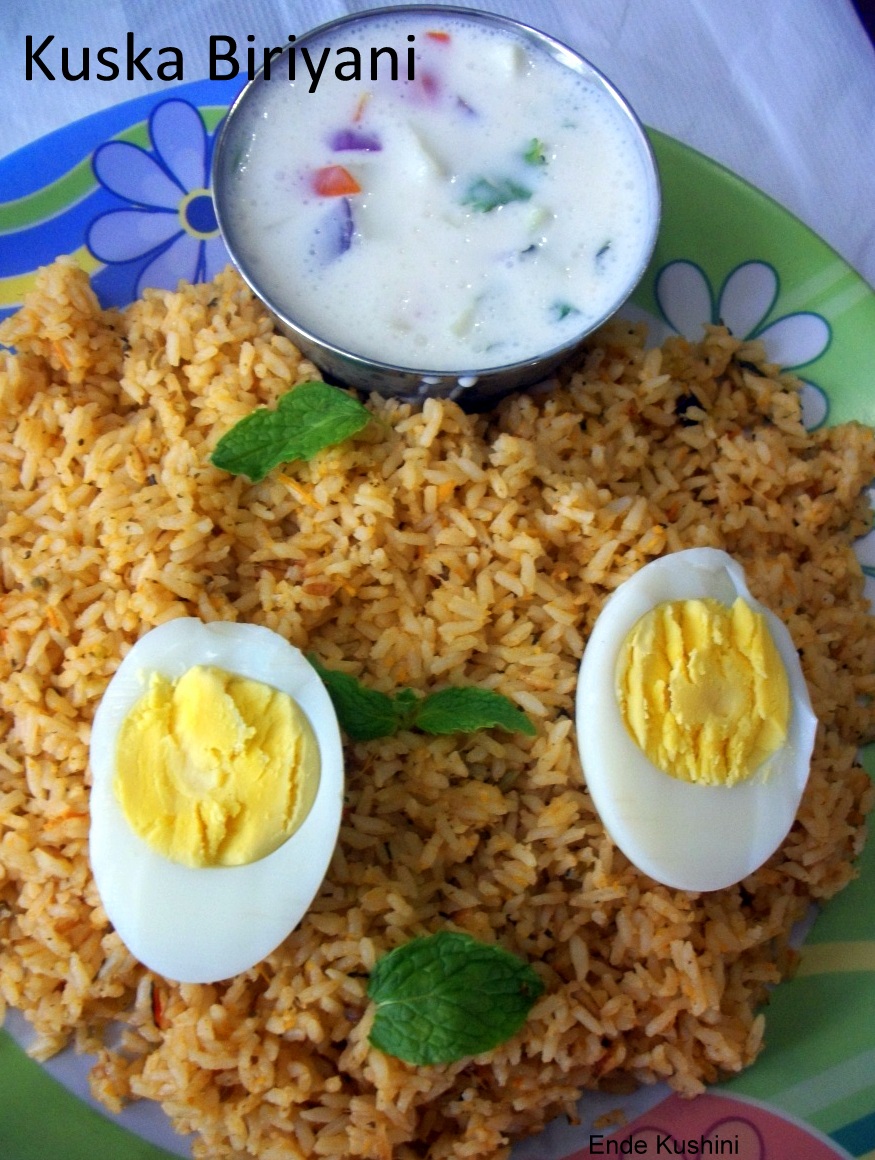 Ende Kushini: Khushka Biriyani