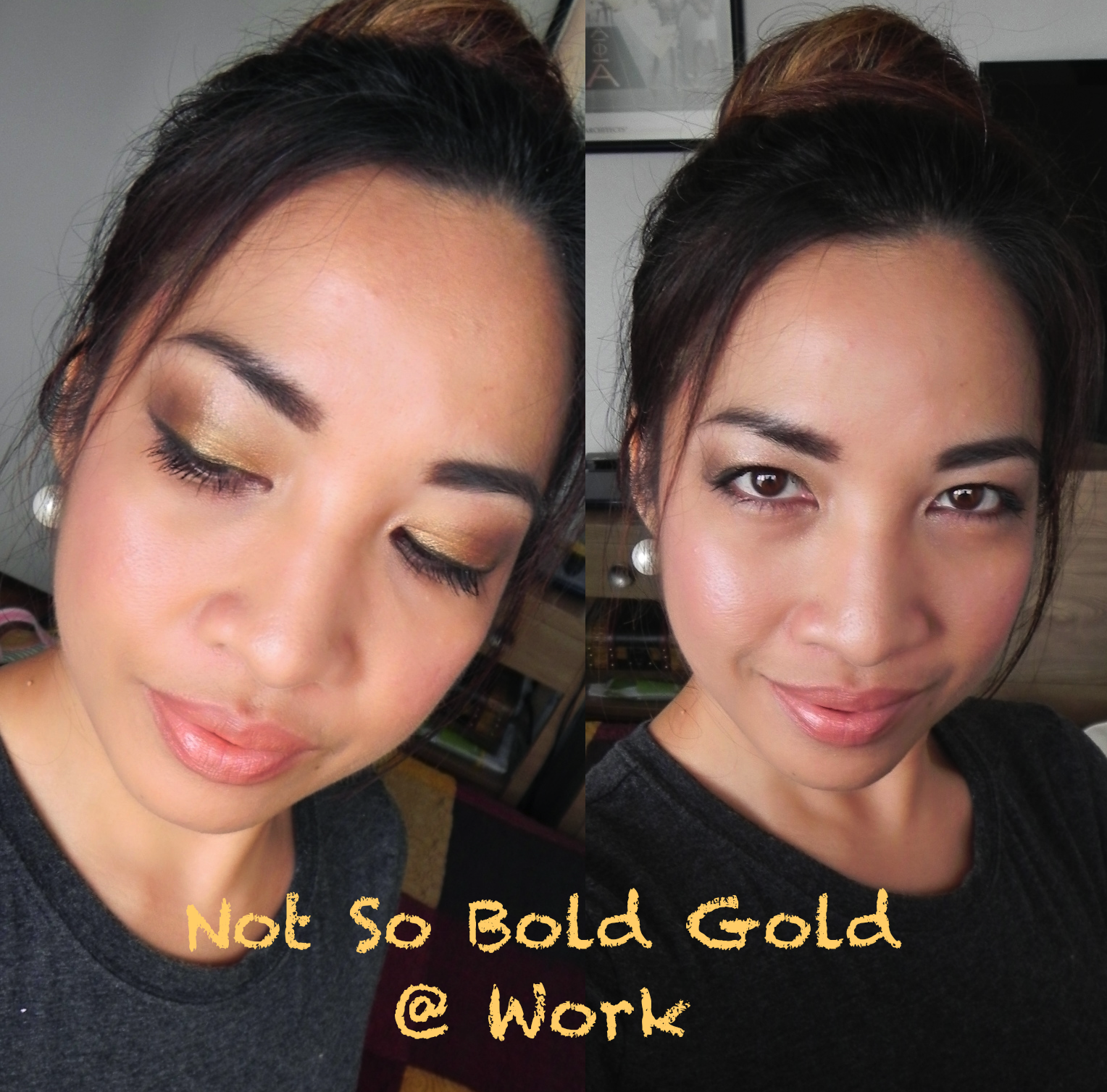 Face of the Day | Not So Bold Gold @ Work - thefabzilla