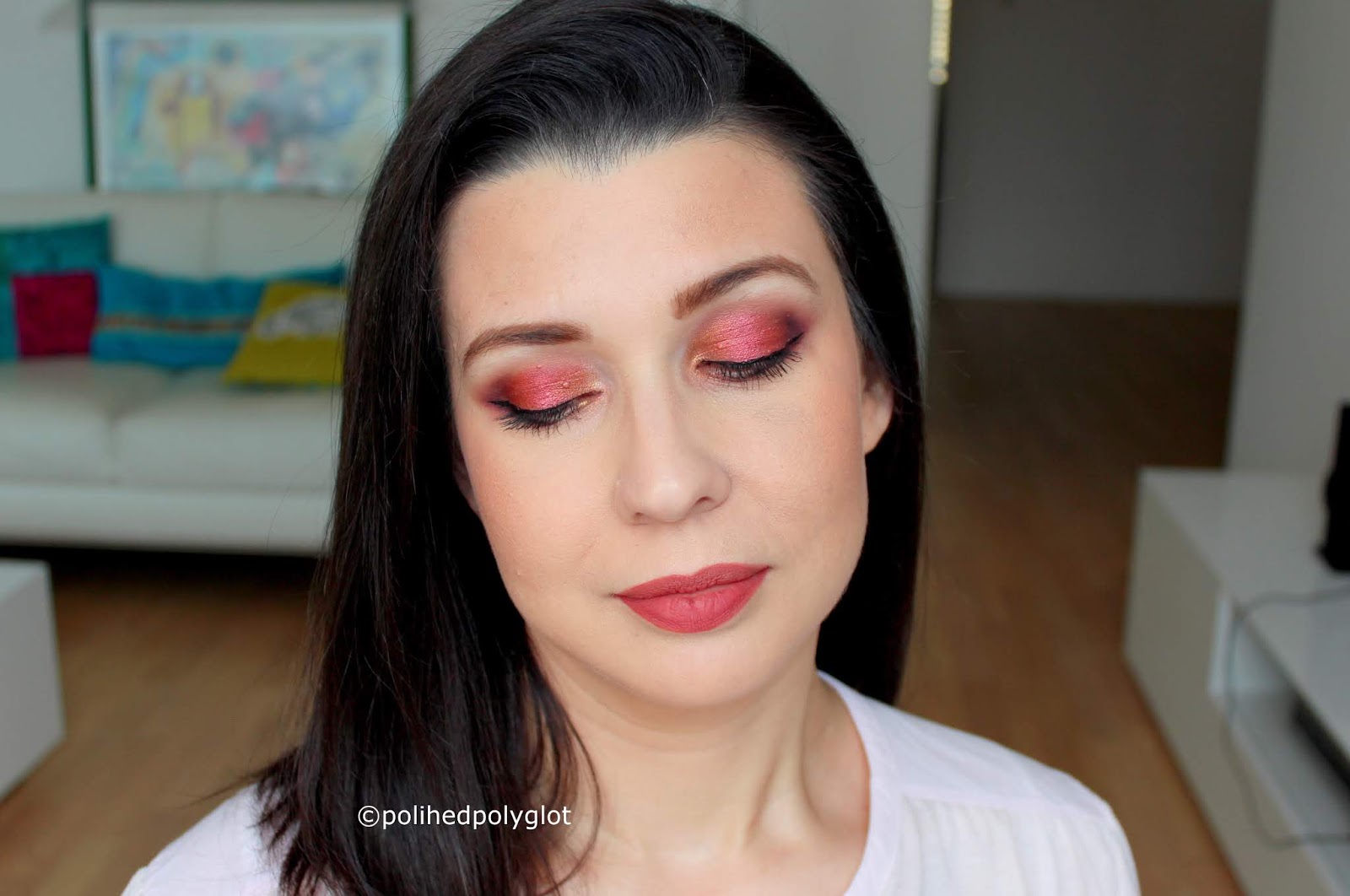 Makeup │ Warm and red tones for Taurus [Zodiac 'Love signs' Challenge ...
