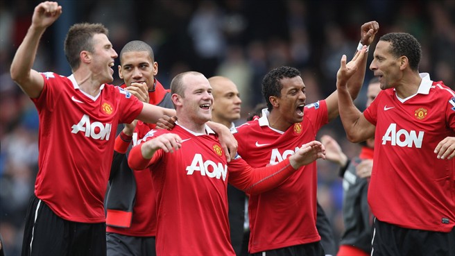 Manchester United as Winner Premier League 2010/2011