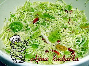 Vaření u Hošandy: Čalamáda ze zelených rajčat a zelí