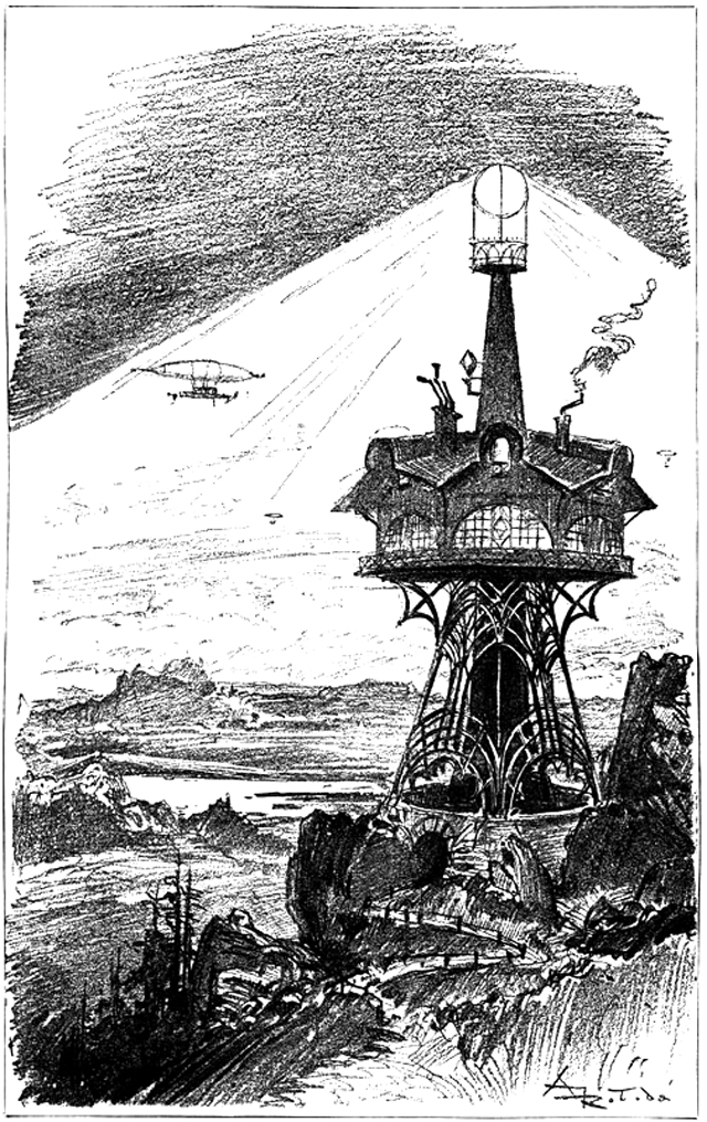 Korzen is in the garden: Albert Robida (1848 - 1926 )