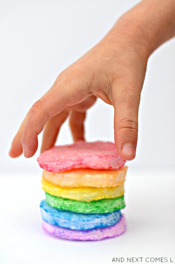 Rainbow Scented Matching Game with Essential Oils | And Next Comes L ...