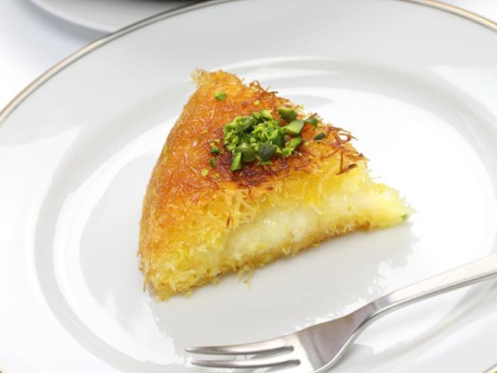 Osmalieh - Kunafa With Cream Recipe | LEBANESE RECIPES