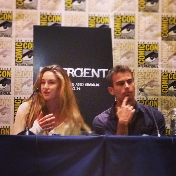 The Divergent Life: Divergent At Comic Con 2013: The Press Conference