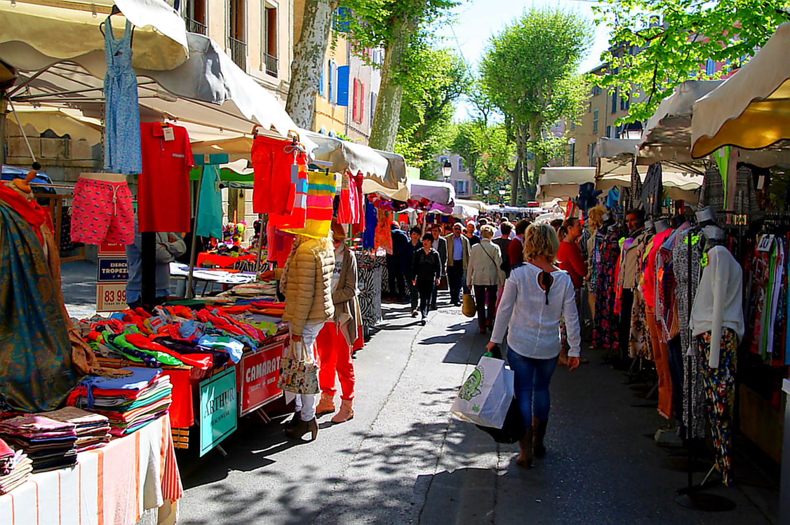 Provence: Lorgues Markt