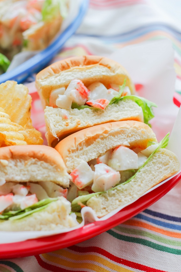 Mini Crab Rolls #SundaySupper