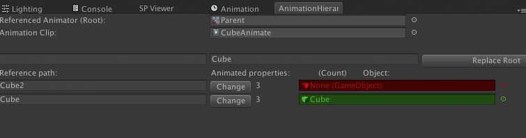 Remapping the Animation Hierarchy in Unity