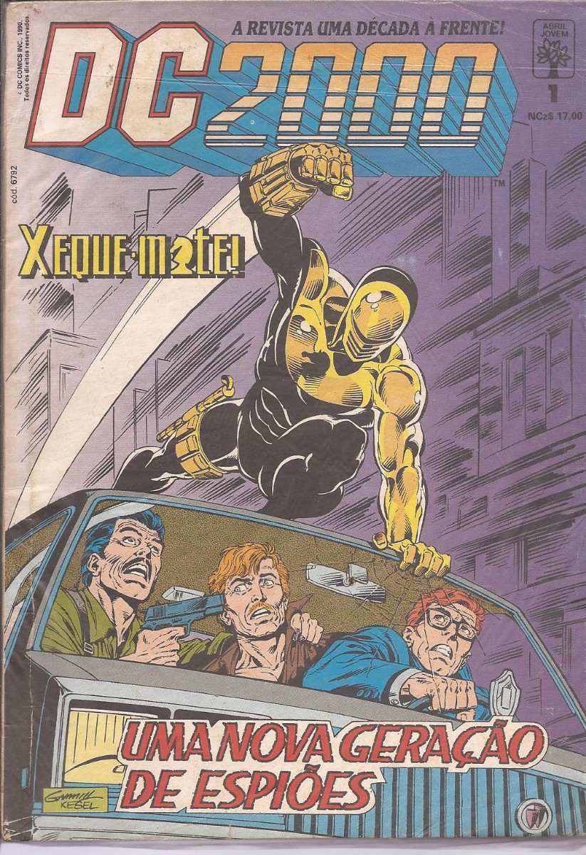 o canil do beagle: DC 2000- a revista uma década a frente