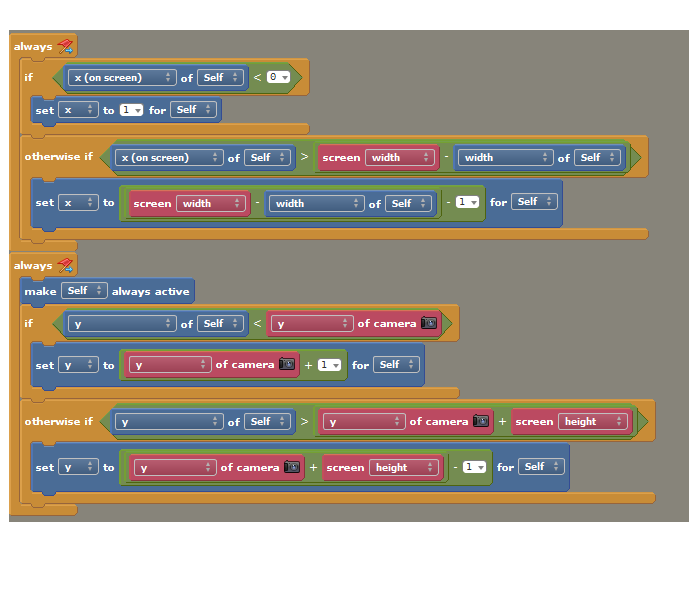 Stencyl Tuts: How to keep Your Actors From Going Off Screen