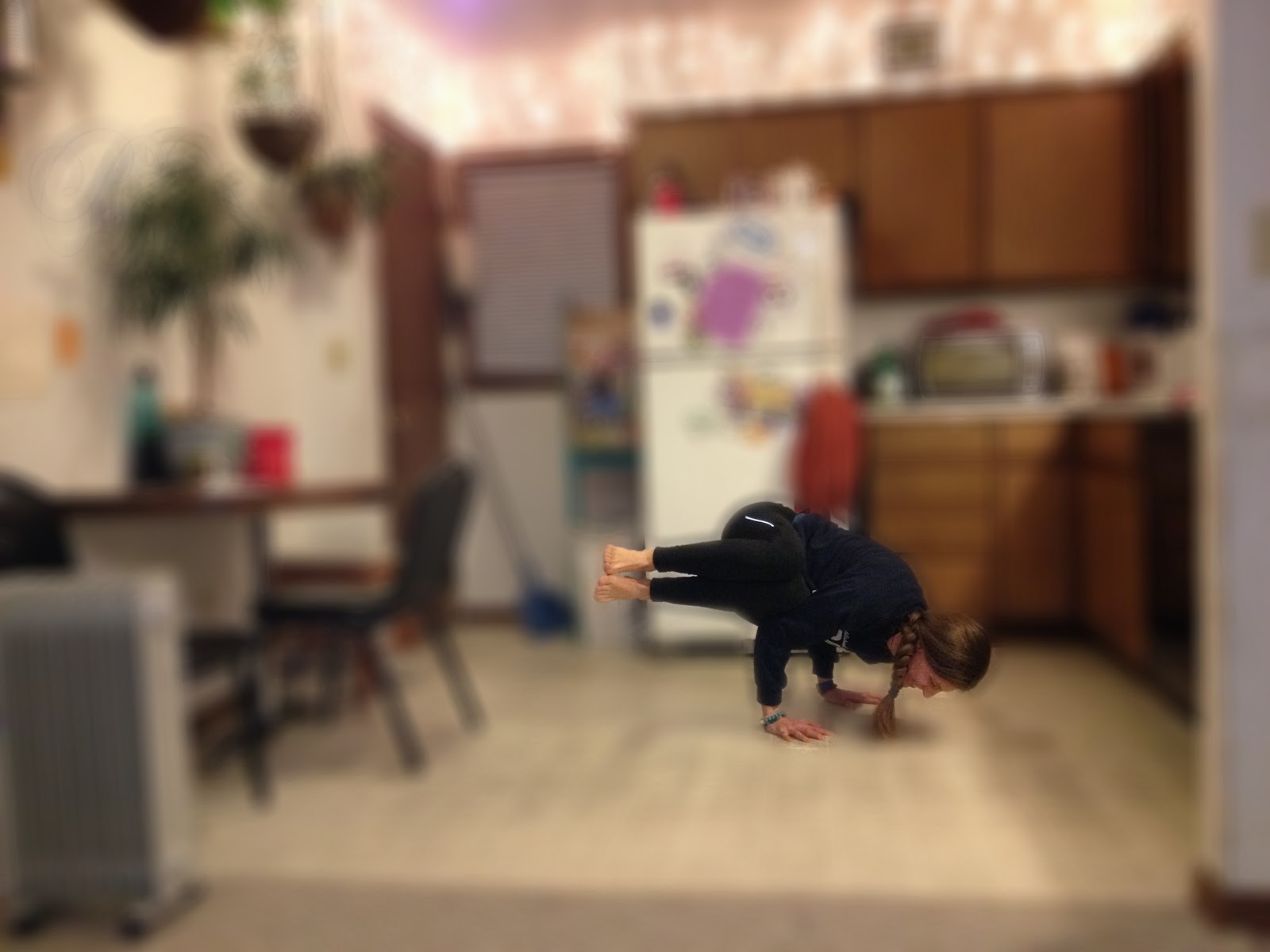 Barefoot Angie Bee: Side Crow and Inauguration