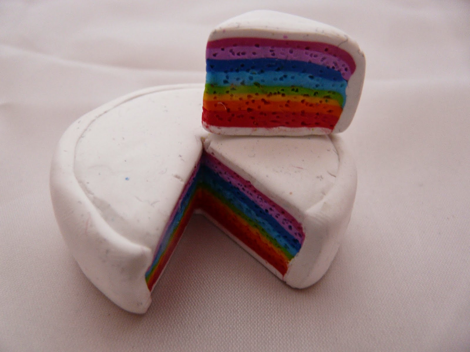 Les Créas & Tutos : Tuto Fimo : comment faire un rainbow cake