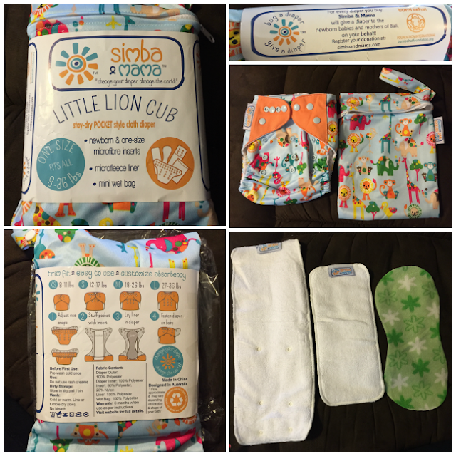 Introducing Simba & Mama Cloth Diapers + Giveaway - Nanny to Mommy