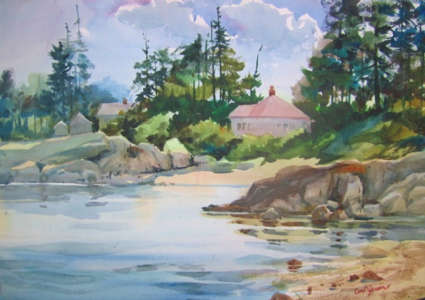 Carol Jessen's Watercolor World: August 2013