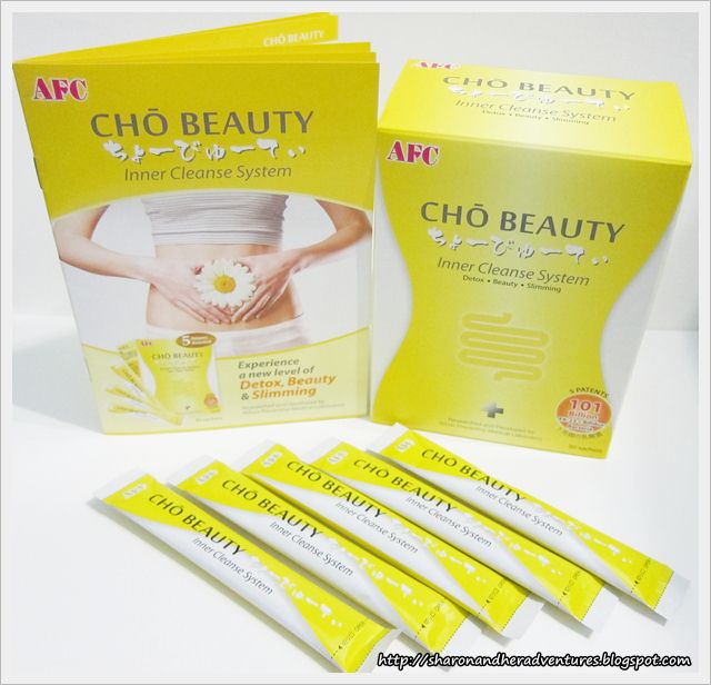 Sharon and her adventures...: Review: AFC Cho Beauty Inner Cleanse System