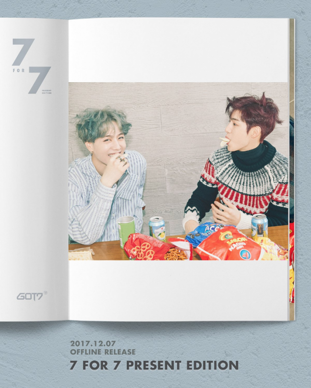 GOT7 ha revelado los teasers de "7 For 7" (Present Edition)