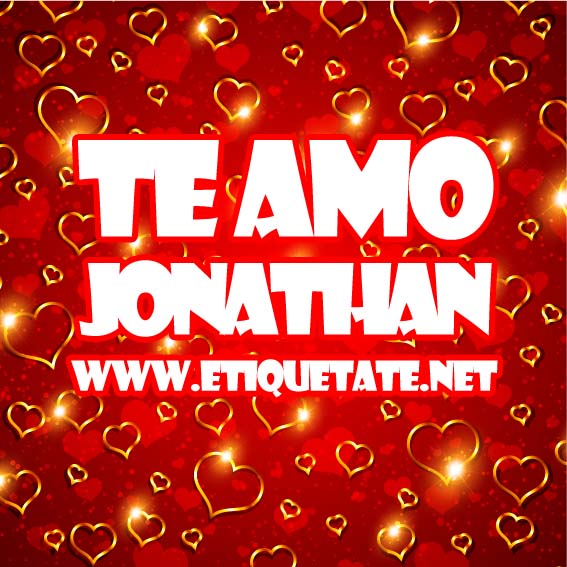 Imagen que diga jonathan - Imagui