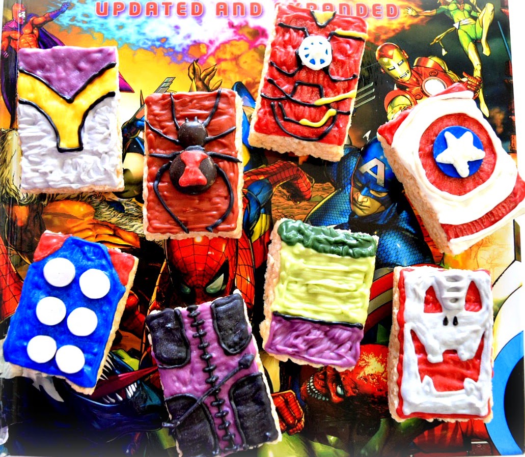 Sugar Swings! Serve Some: The Avengers - Age of Ultron Super Hero Rice ...