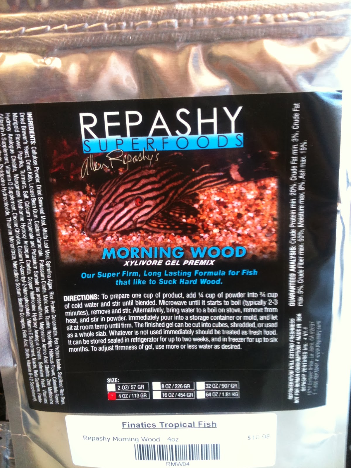 Finatics Tropical Fish : Repashy Foods- The Coolest Thing Ever!