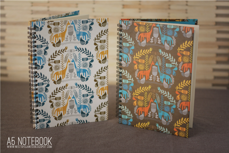 ojanto: A5 Pattern Notebook