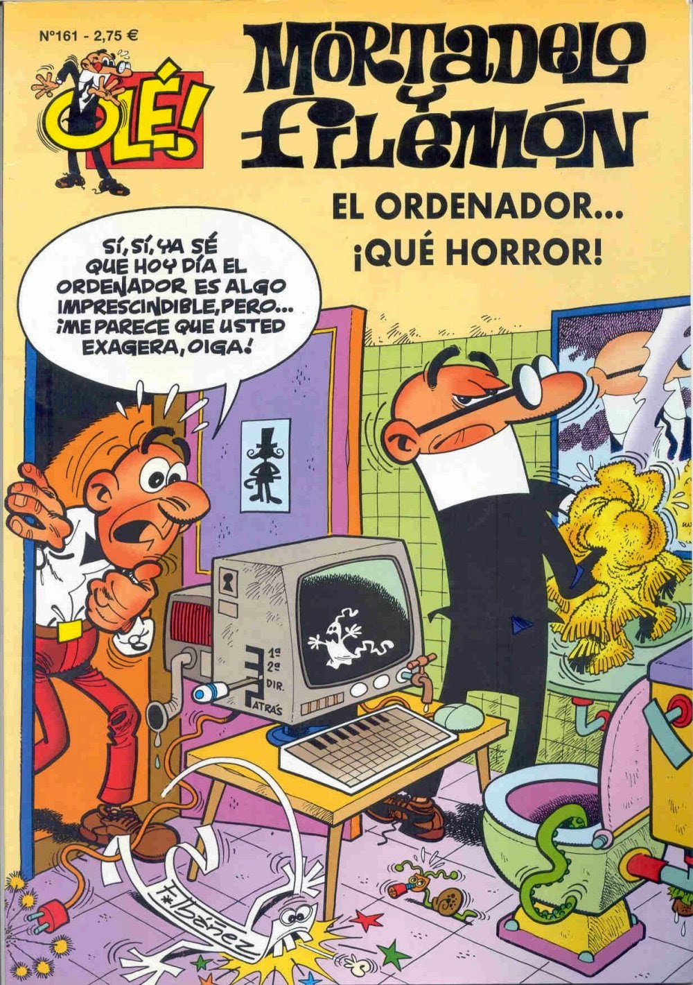 Mortadelo y Filemón. El ordenador...¡Qué horror! (Francisco Ibañez ...