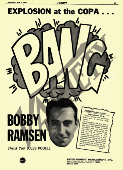 Classic Television Showbiz: An Interview with Bobby Ramsen - Part Six