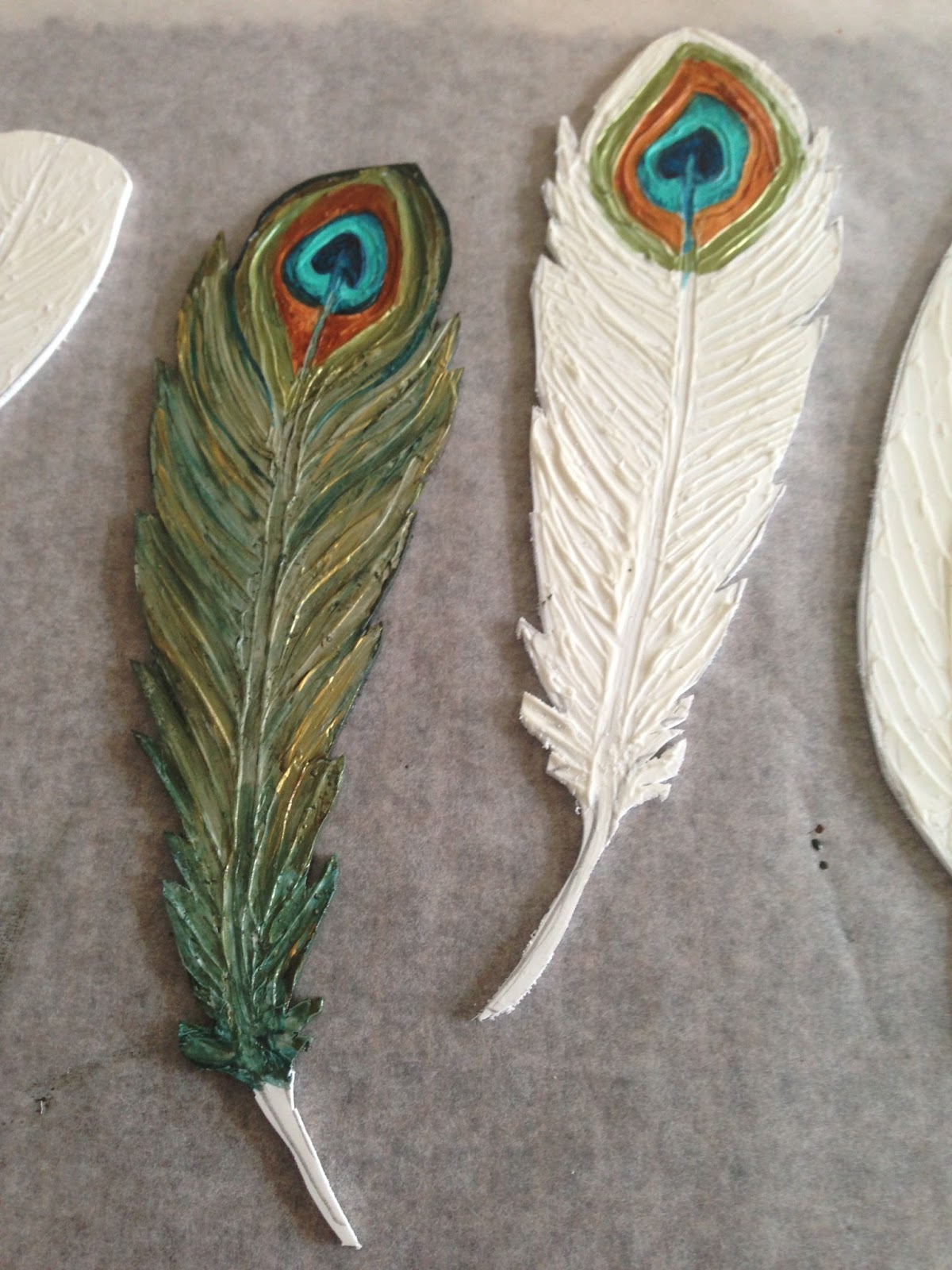 Artistic Environments: The Evolution of a Feather * Hand Sculpted, Hand ...