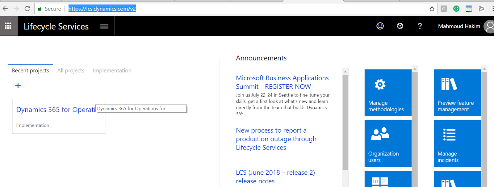 How to put Dynamics 365 in maintenance mode?