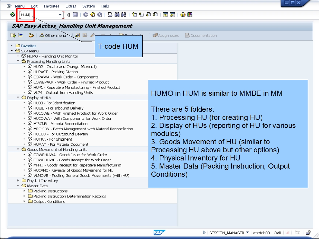 青蛙SAP分享 Froggy's SAP sharing: HUM - Basics of Handling Unit data ...