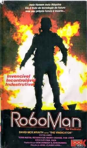 capa do vhs roboman foi inspirado no frankenstein talvez também