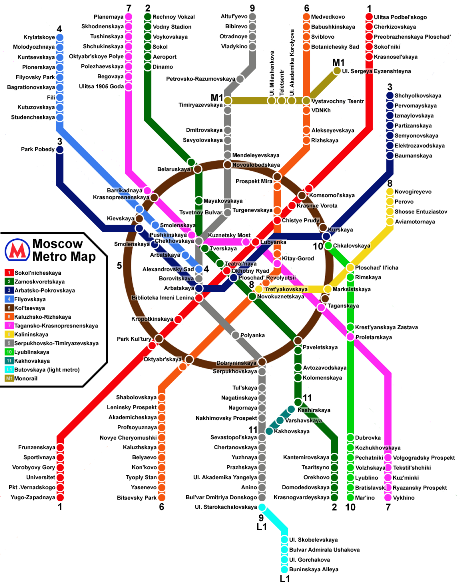 Metro de Moscu : mapa, horario y tips para utilizarlo - Memorias del ...