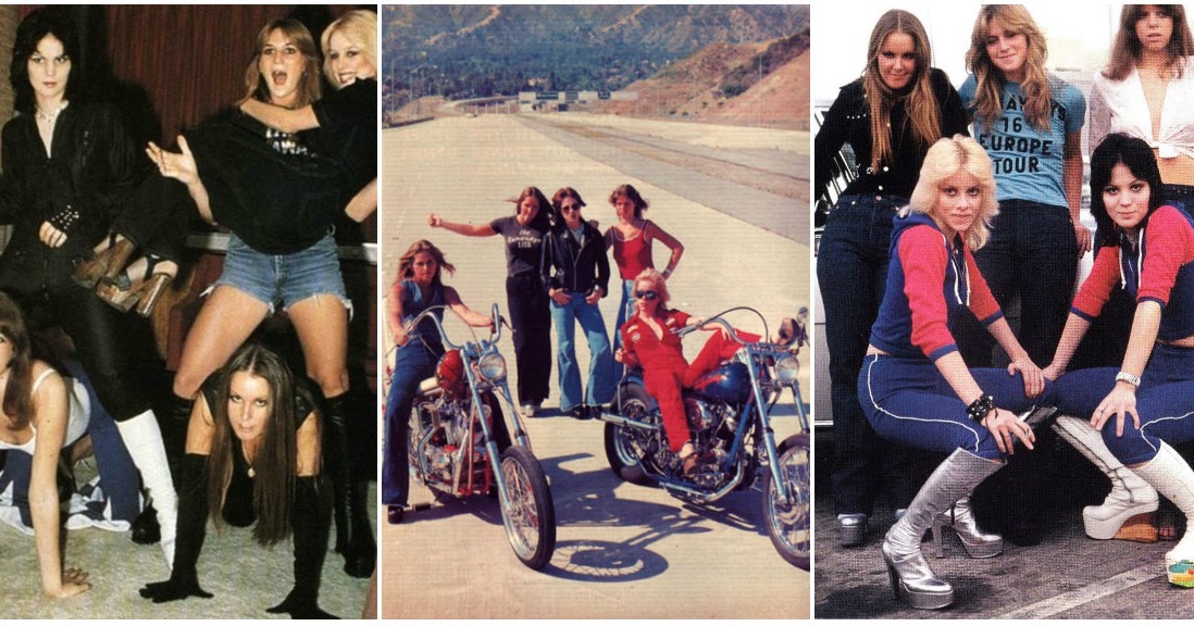 Queens of Noise: 25 Fascinating Photos of All-Girl Rock Group The ...