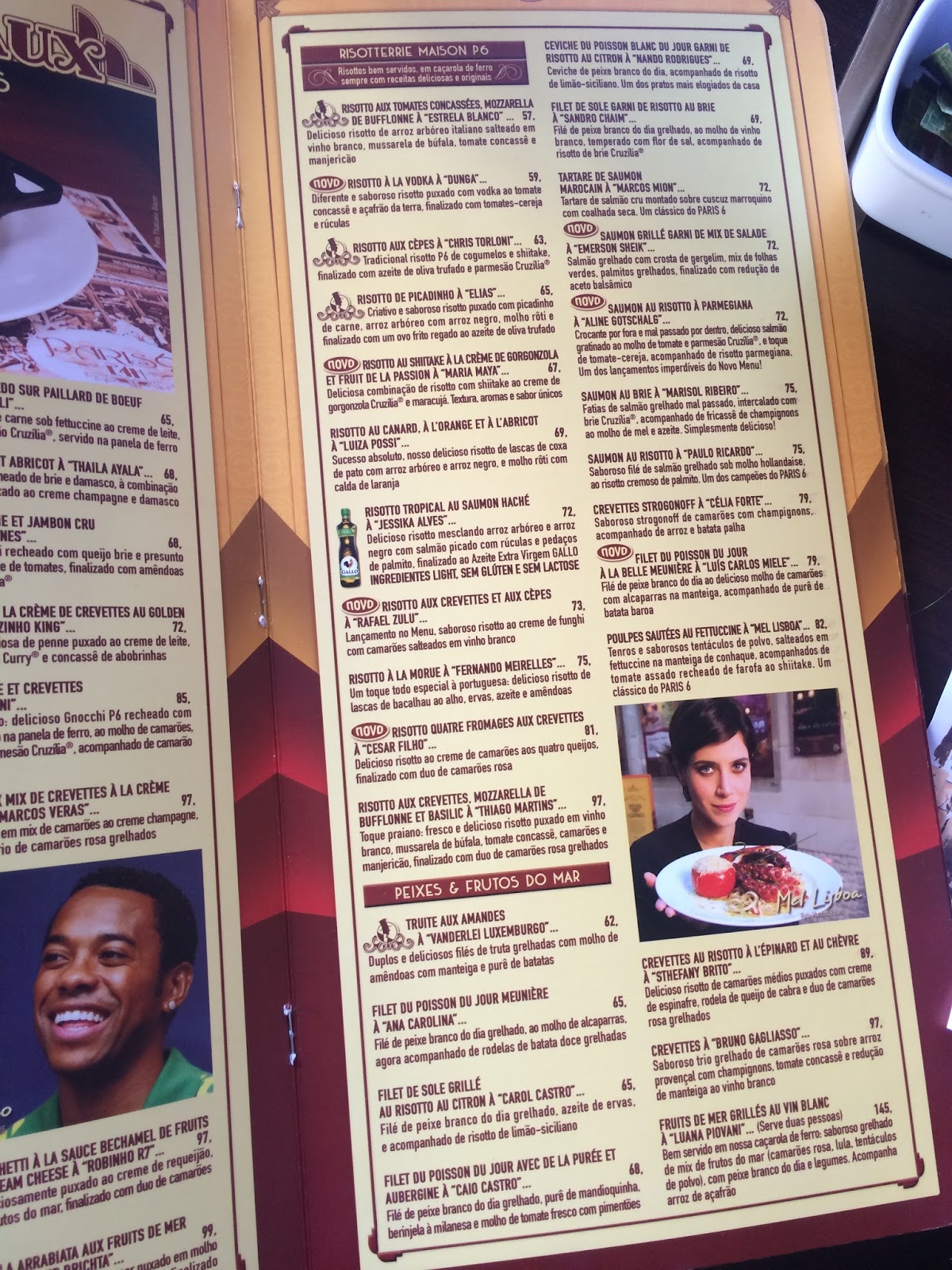 Paris 6 - Confira o cardápio e os preços 🍸 - Blog da Barbarela