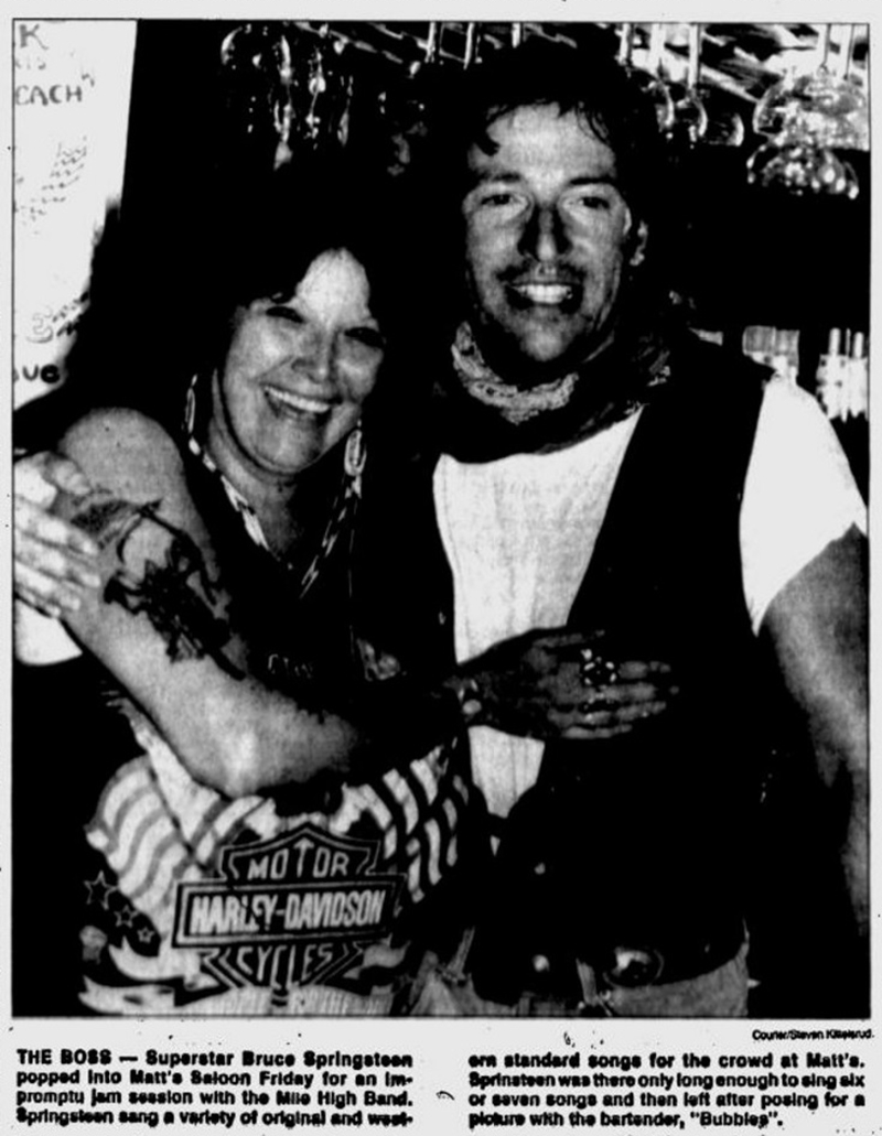 Rock & Roll Newspaper Press History: Bruce Springsteen - The Prescott ...